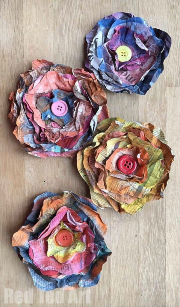 Flower Crafts - Over 100 Fabulous Flower Crafts To Delight Your