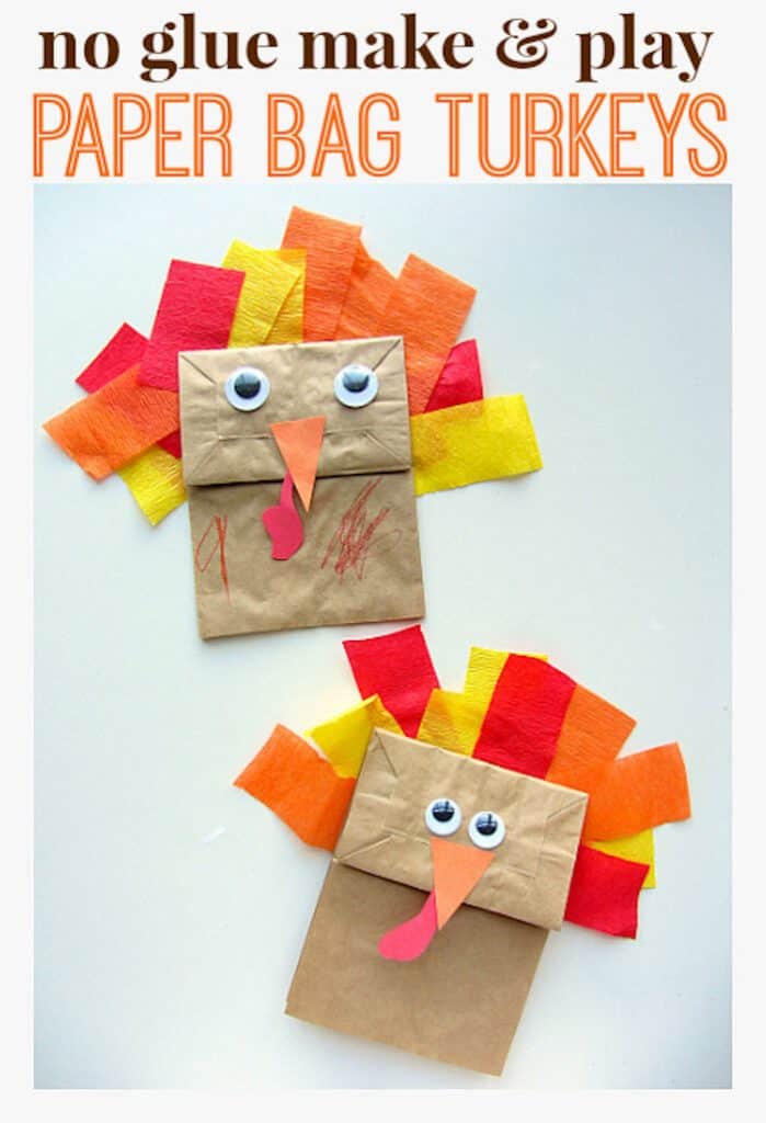 Turkey Crafts For Thanksgiving